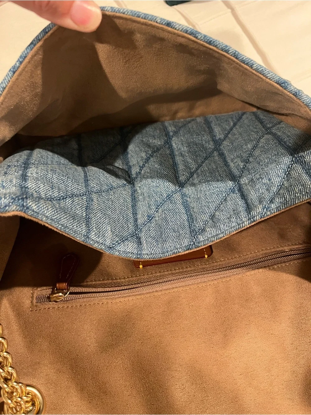 Coach | Bags | Coach Elodie Denim Crossbody Bag | Poshmark